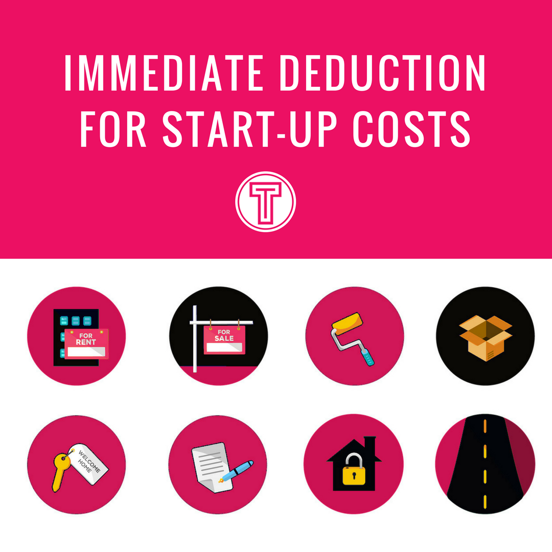 Immediate deduction for start-up costs - Tax Store